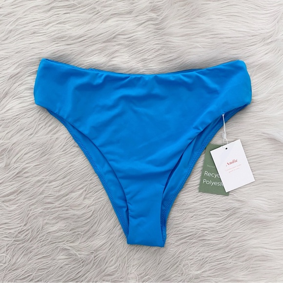 Andie | Swim | Andie Blue Azul 9s High Waisted Sporty High Leg Cheeky ...